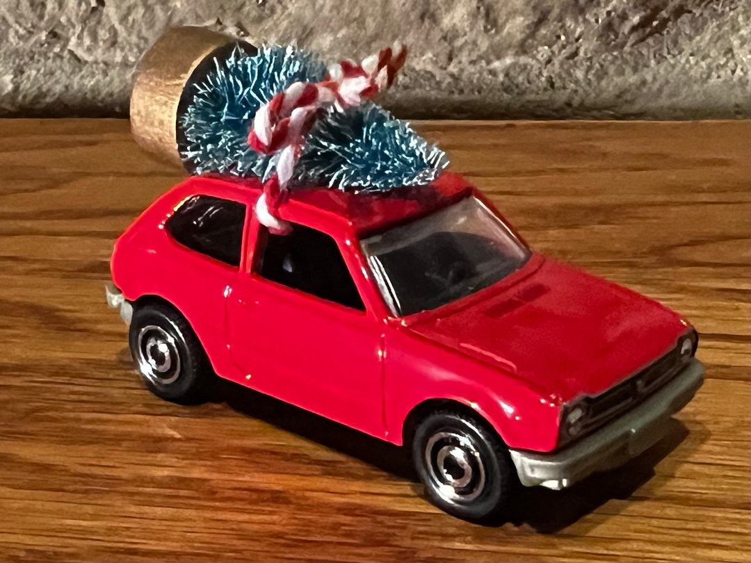 Custom 1976 Honda Civic CVCC Christmas Tree Ornament Red - Etsy