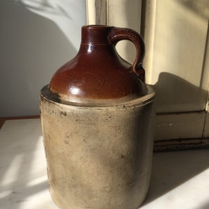 Primitive Stoneware Jug - Etsy