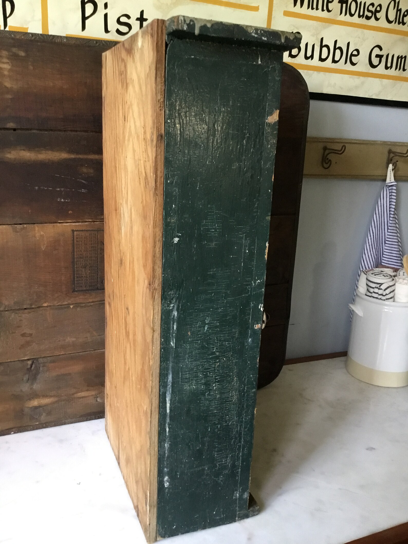 Primitive Wood Cabinet / Table Top - Etsy