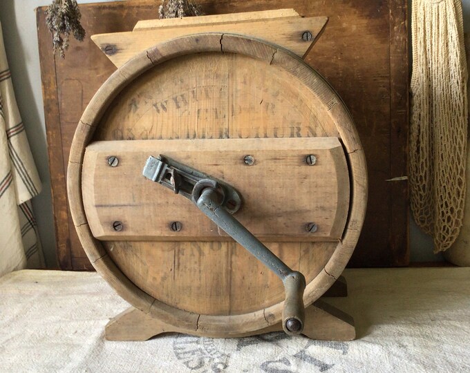 Primitive Wood Butter Churn - Etsy