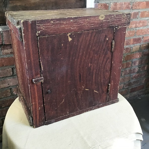 Primitive Cabinet - Etsy