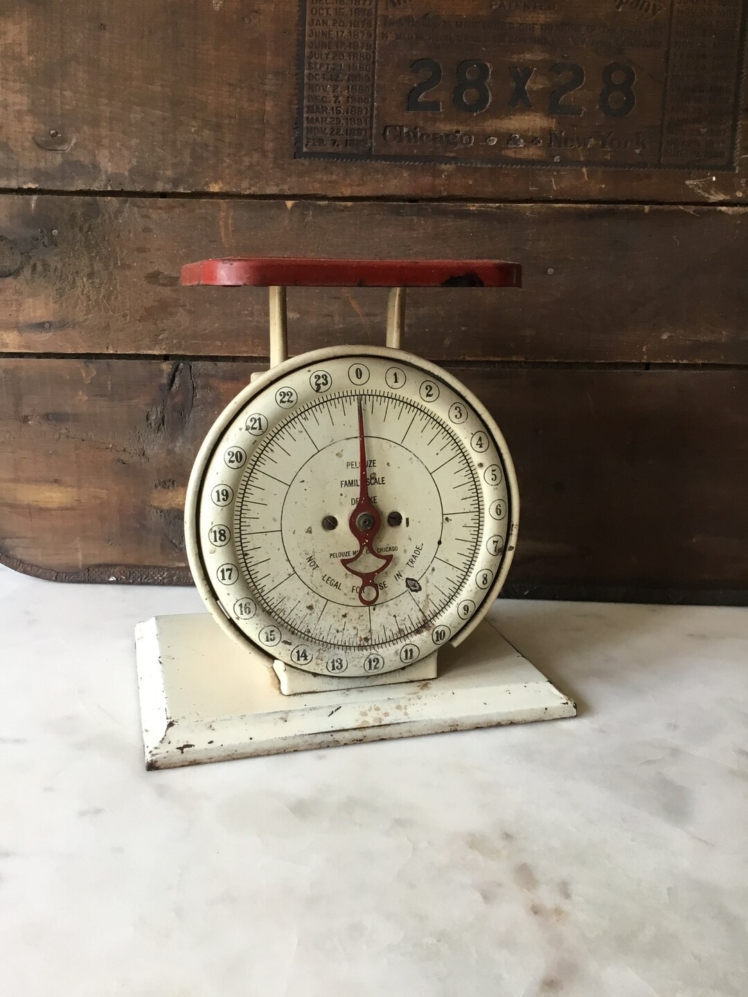 Vintage Kitchen Scale - Etsy
