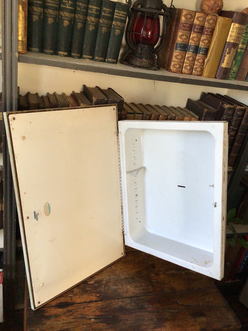 Antique Medicine Cabinet With Mirror - Etsy