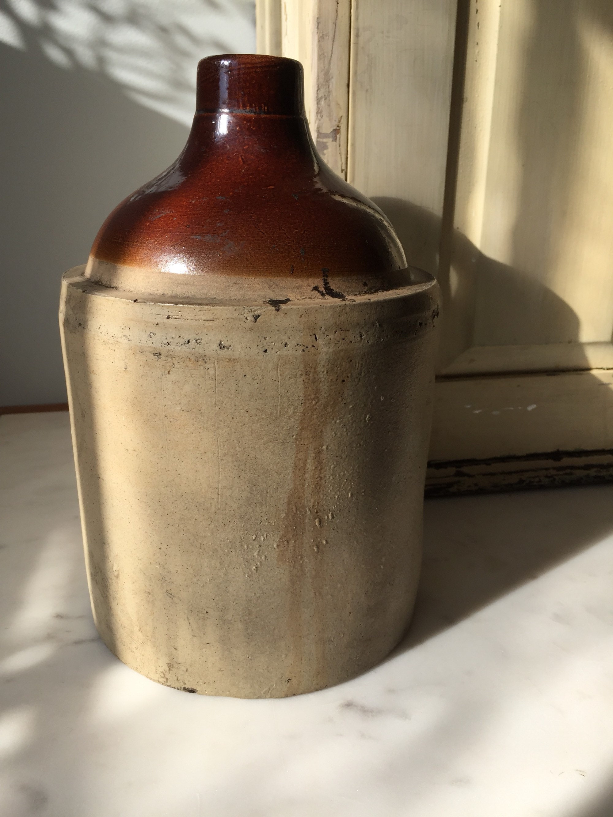 Primitive Stoneware Jug - Etsy