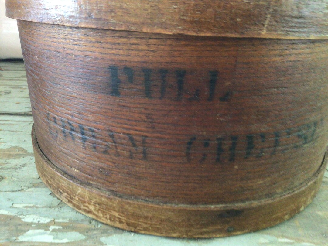 Antique Cheese Box - Etsy