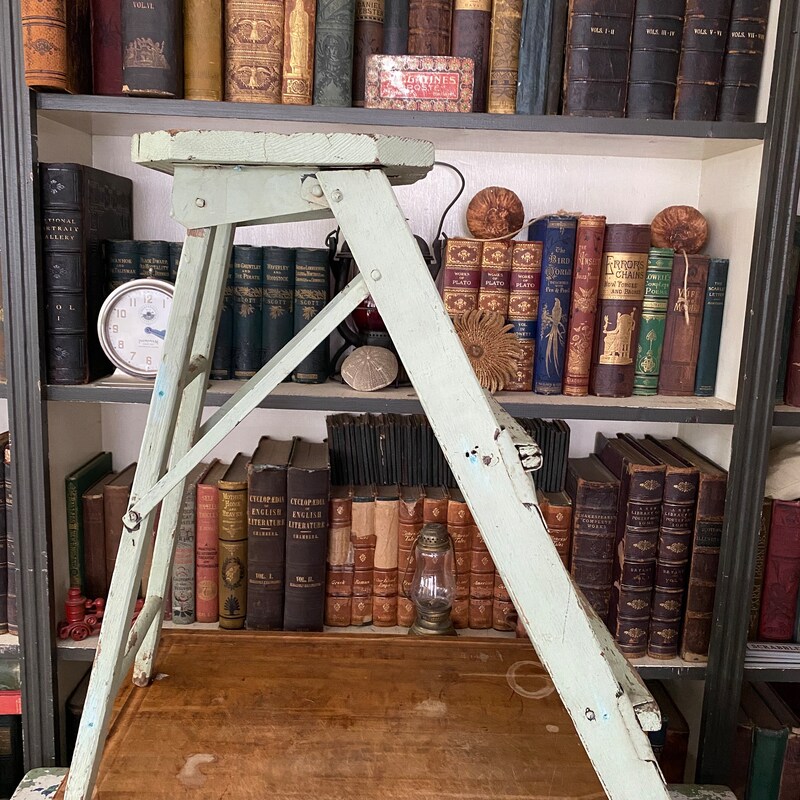 Antique Wood Ladder - Etsy