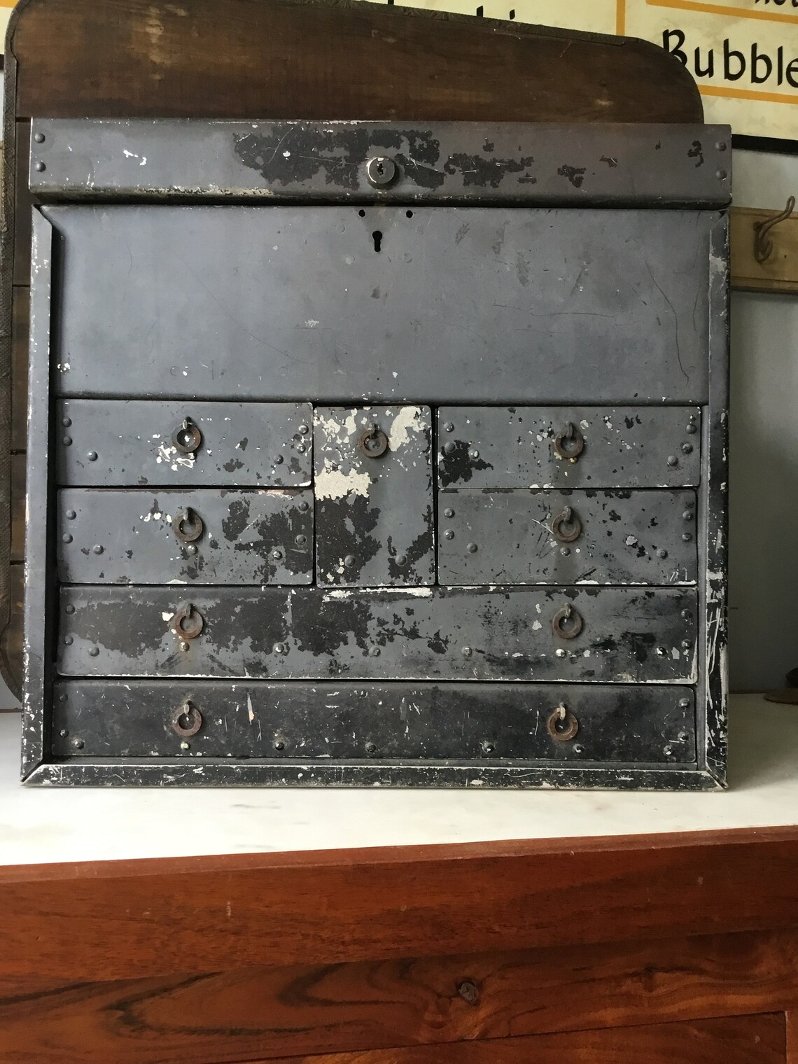 Vintage Multi Drawer Cabinet / Tool Chest - Etsy