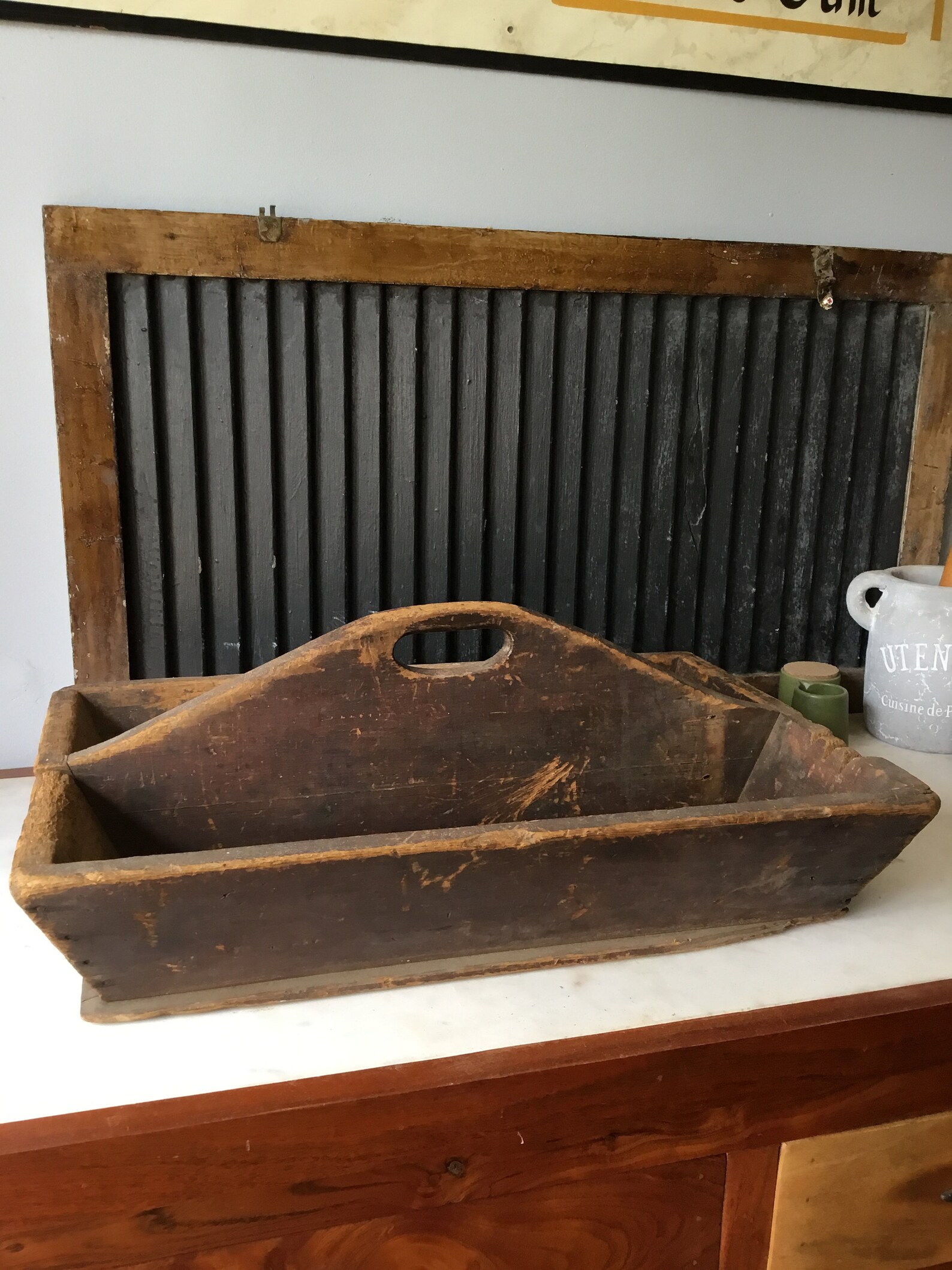 Primitive Wood Tray/caddy - Etsy