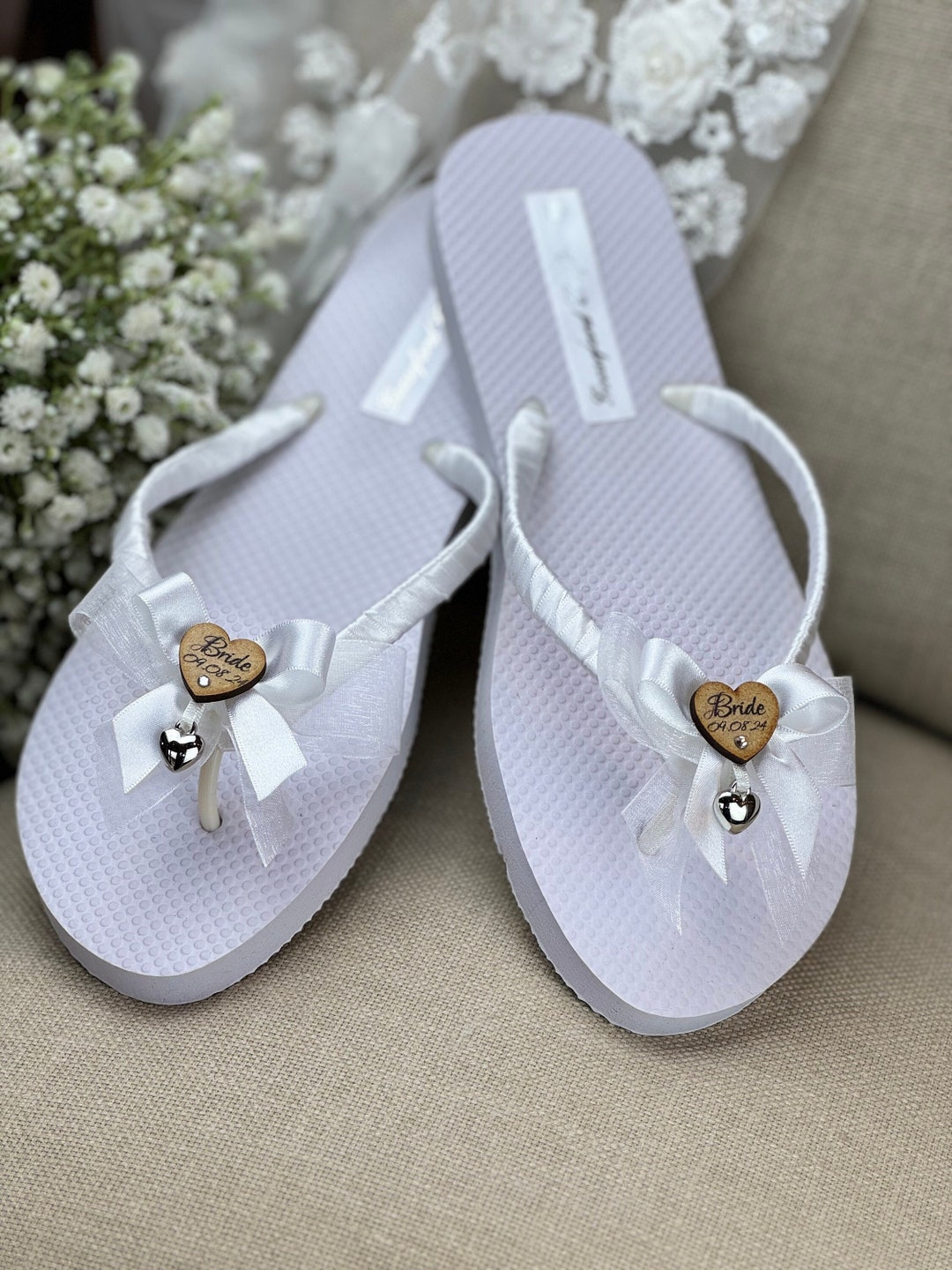 Personalised Flip Flops Wedding - Etsy