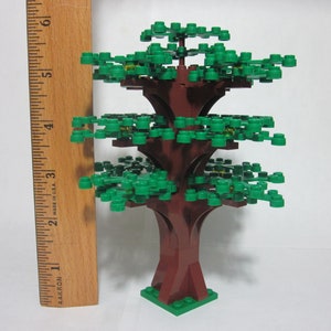 Custom Triple Forest Tree for LEGO With Green Leaves - Etsy