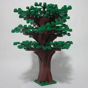 Custom Triple Forest Tree for LEGO With Green Leaves - Etsy