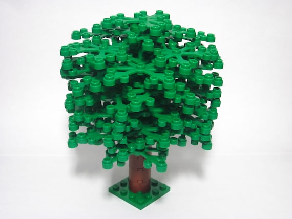 Custom Ash Tree for LEGO With Green Leaves | Etsy