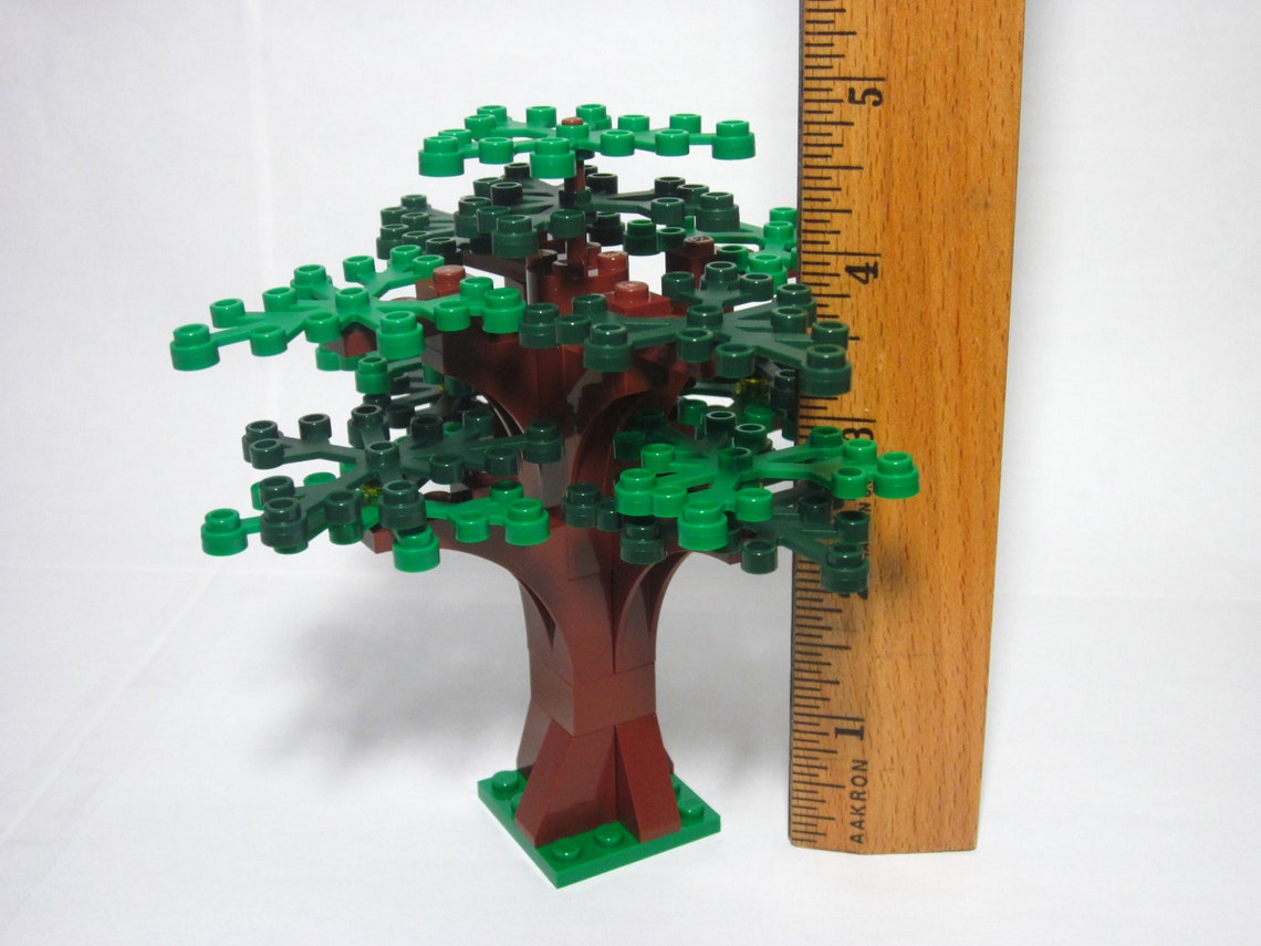 Custom Forest Tree for LEGO With Multicolored Green Leaves - Etsy