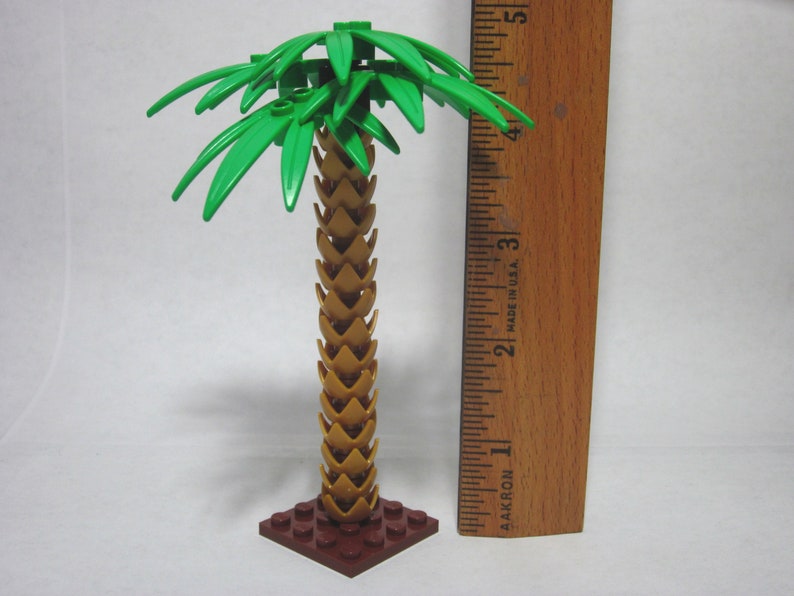 Custom Forest Palm Tree for LEGO With Bright Green Sword Leaves - Etsy