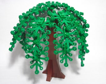 Custom Forest Tree for LEGO With Multicolored Green Leaves | Etsy