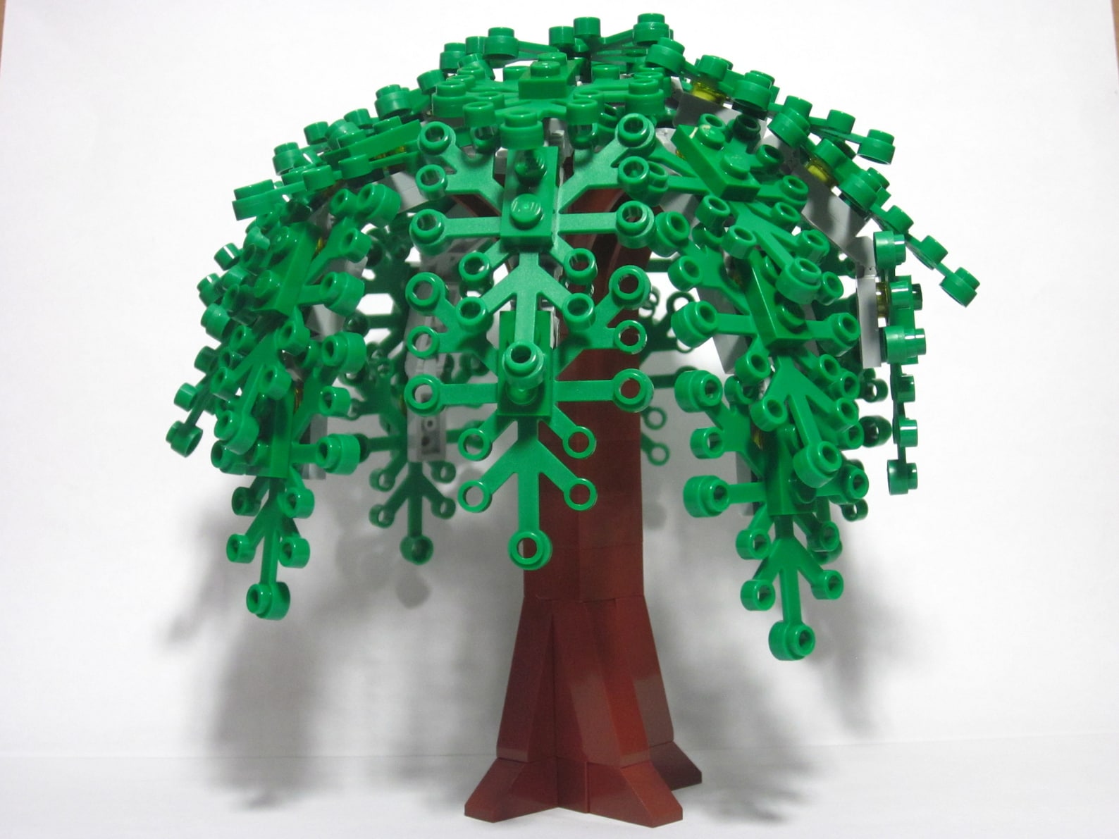 Custom Forest Tree for LEGO Weeping Willow With Green Leaves - Etsy