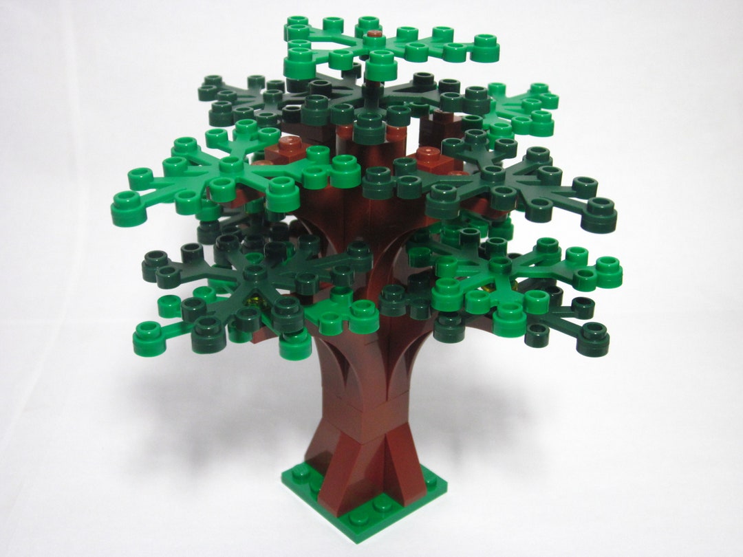 Custom Forest Tree for LEGO With Multicolored Green Leaves - Etsy