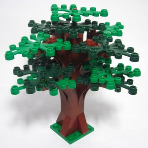 Custom Forest Tree for LEGO With Multicolored Green Leaves - Etsy