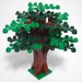 Custom Forest Tree for LEGO With Multicolored Green Leaves - Etsy