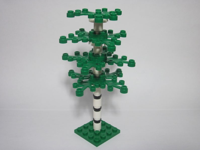 Custom Forest White Birch Tree for LEGO With Green Leaves - Etsy
