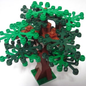 Custom Forest Tree for LEGO With Multicolored Green Leaves - Etsy