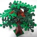 Custom Forest Tree for LEGO With Multicolored Green Leaves - Etsy