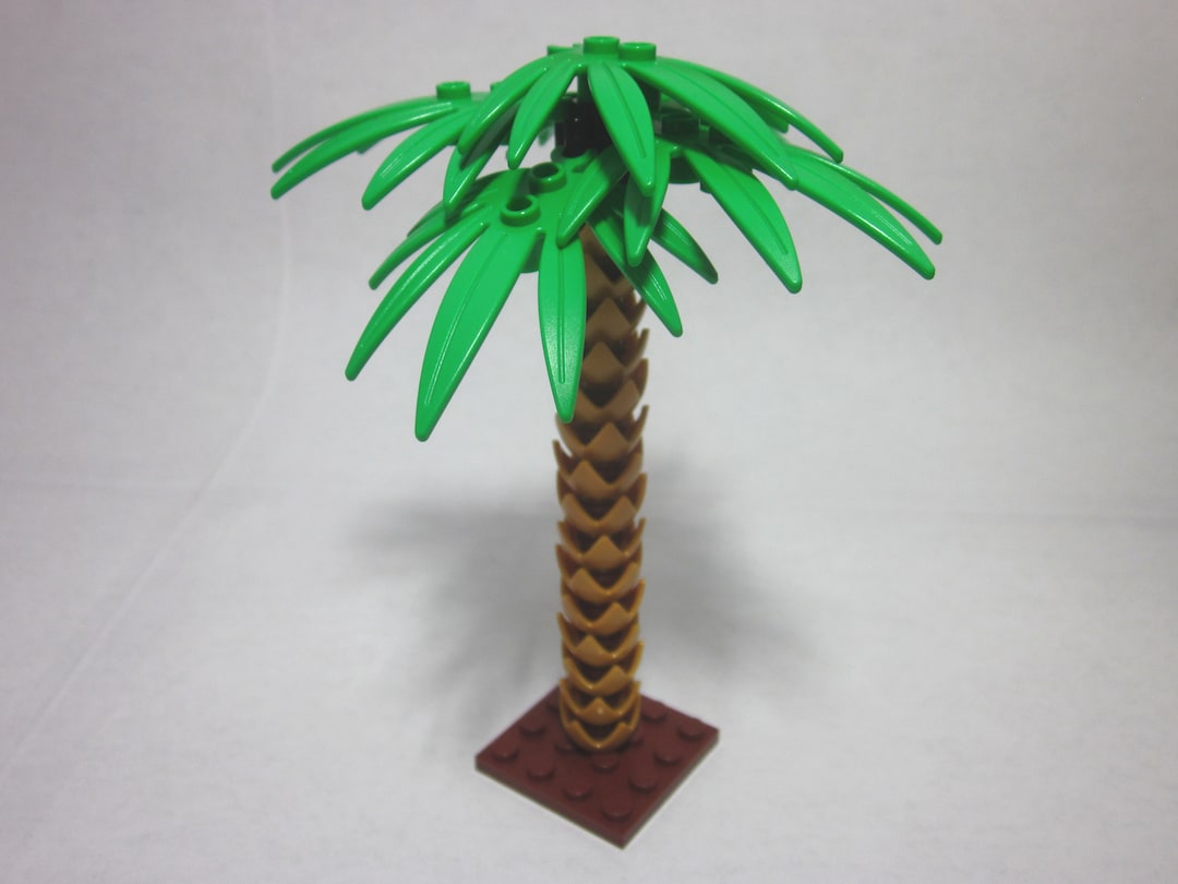 Custom Forest Palm Tree for LEGO With Bright Green Sword Leaves - Etsy