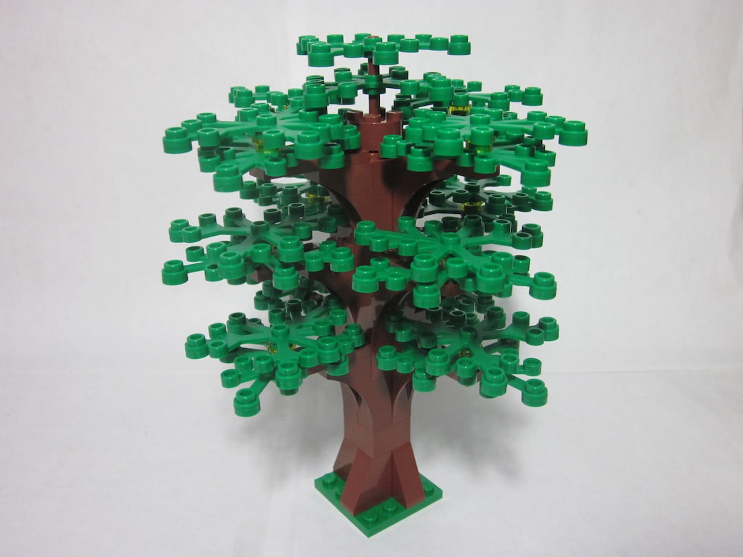 Custom Triple Forest Tree for LEGO With Green Leaves - Etsy