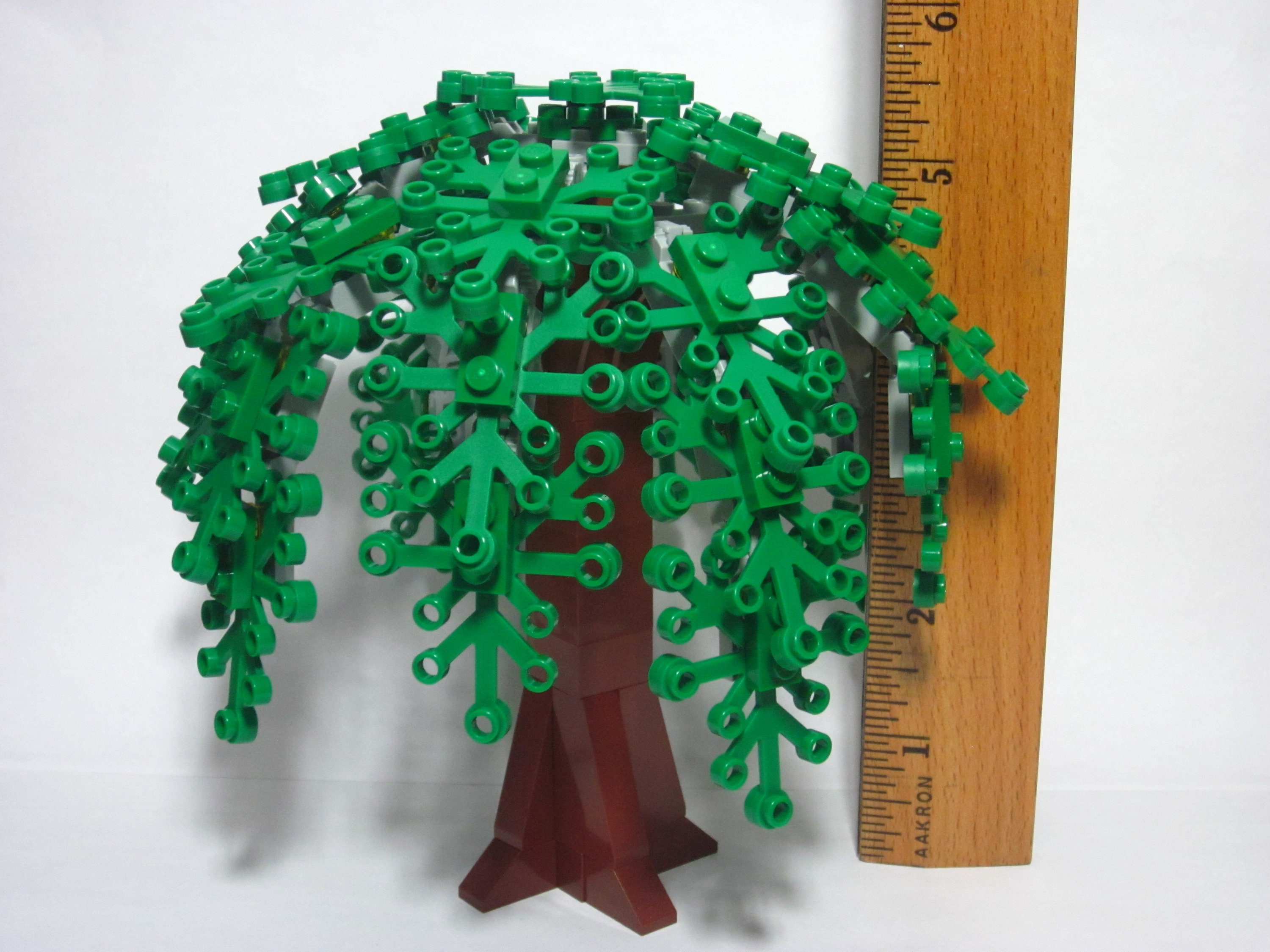 Custom Forest Tree for LEGO Weeping Willow With Green Leaves - Etsy