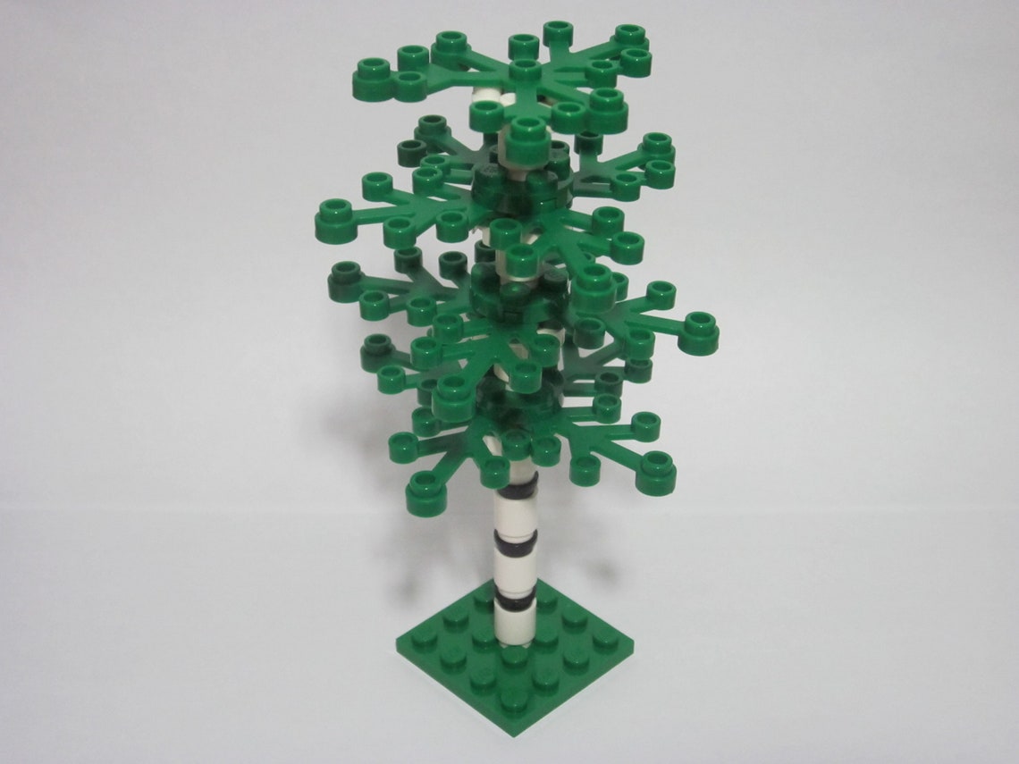 Custom Forest White Birch Tree for LEGO With Green Leaves - Etsy
