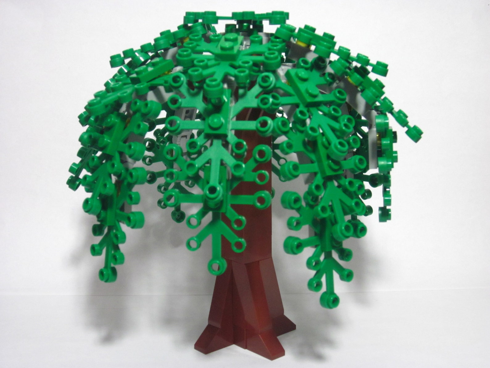 Custom Forest Tree for LEGO Weeping Willow With Green Leaves - Etsy