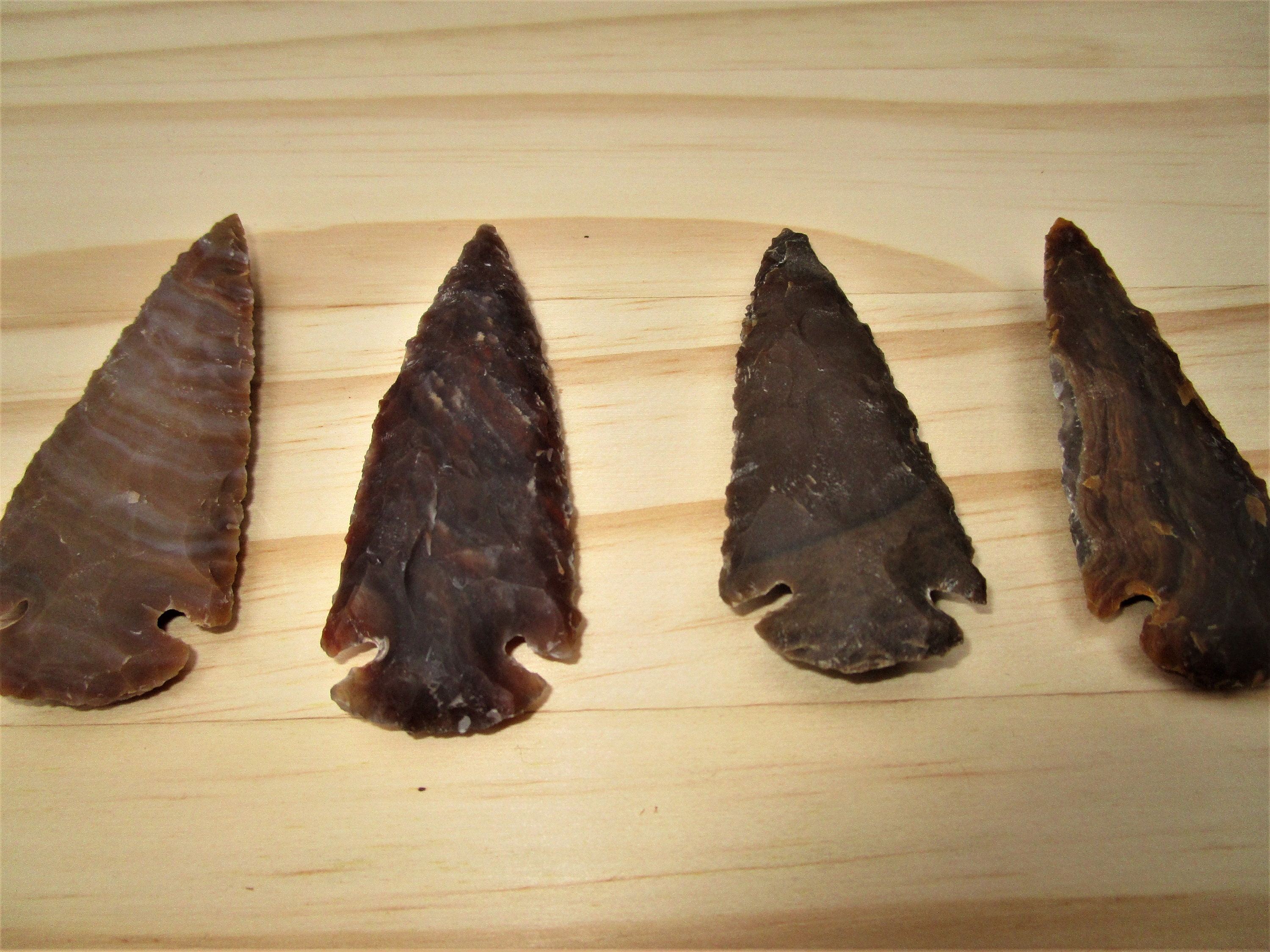 Arrow Heads, Stone Arrow Heads, Traditional Arrow Heads, Hand Knapped ...