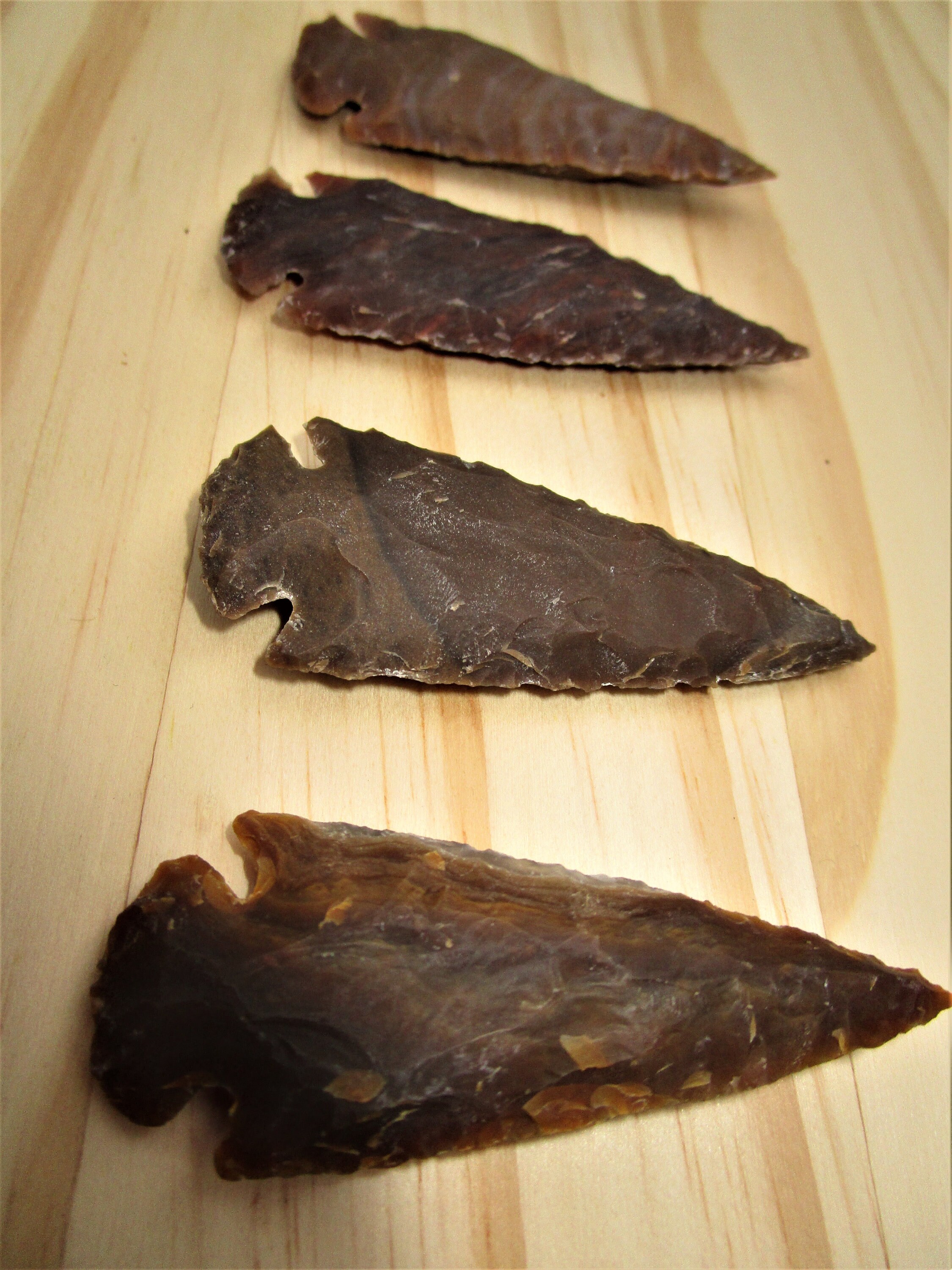 Arrow Heads, Stone Arrow Heads, Traditional Arrow Heads, Hand Knapped ...