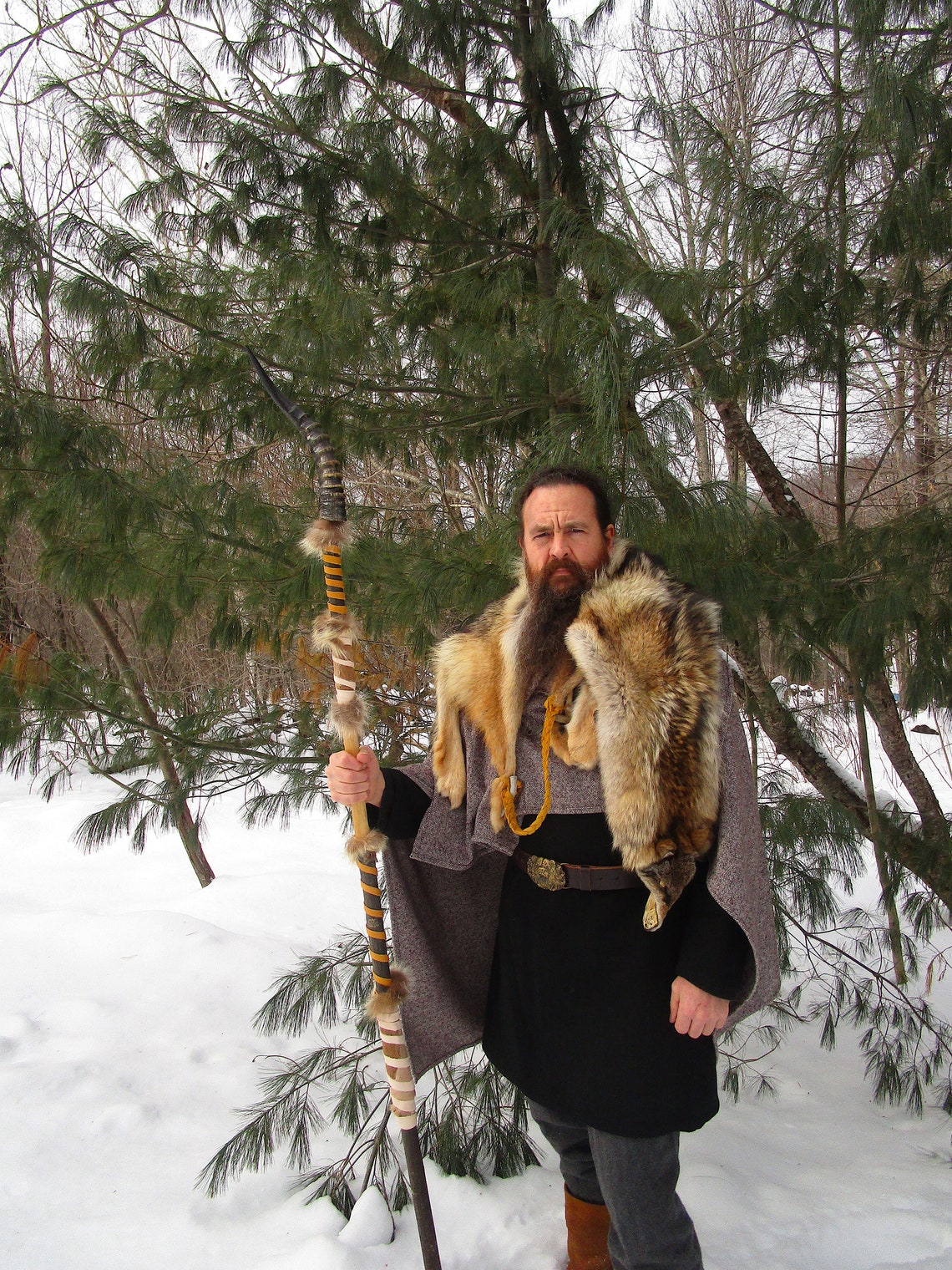 Staff, Viking Staff, Shaman Staff, Medicine Staff, Celtic Staff, Druid ...