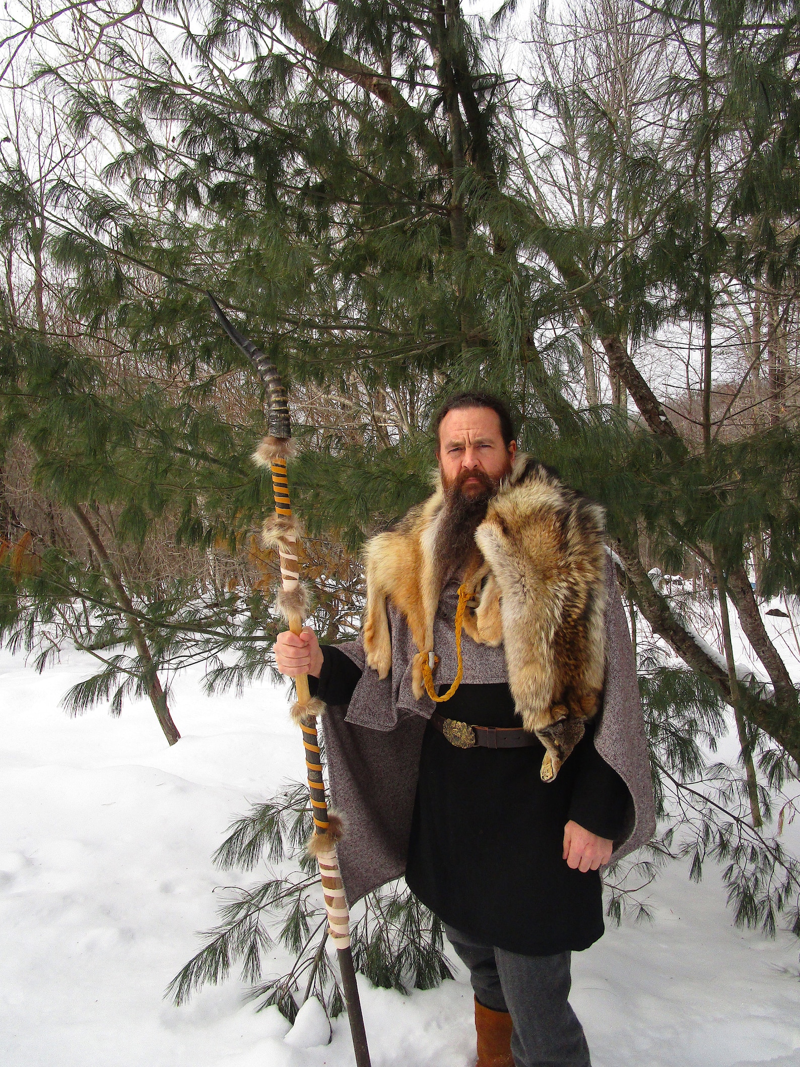 Staff, Viking Staff, Shaman Staff, Medicine Staff, Celtic Staff, Druid ...