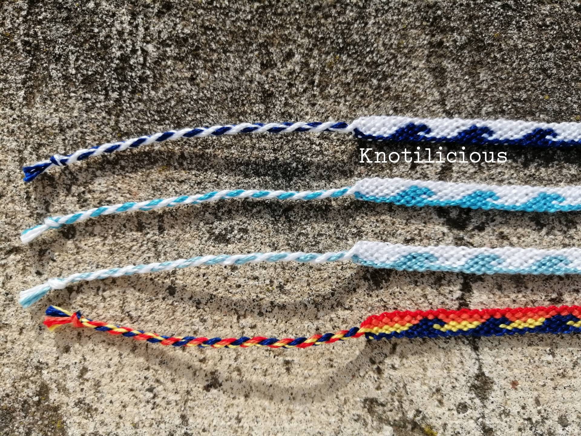 Ocean Wave Friendship Bracelet Ocean Jewelry Ocean Wave - Etsy