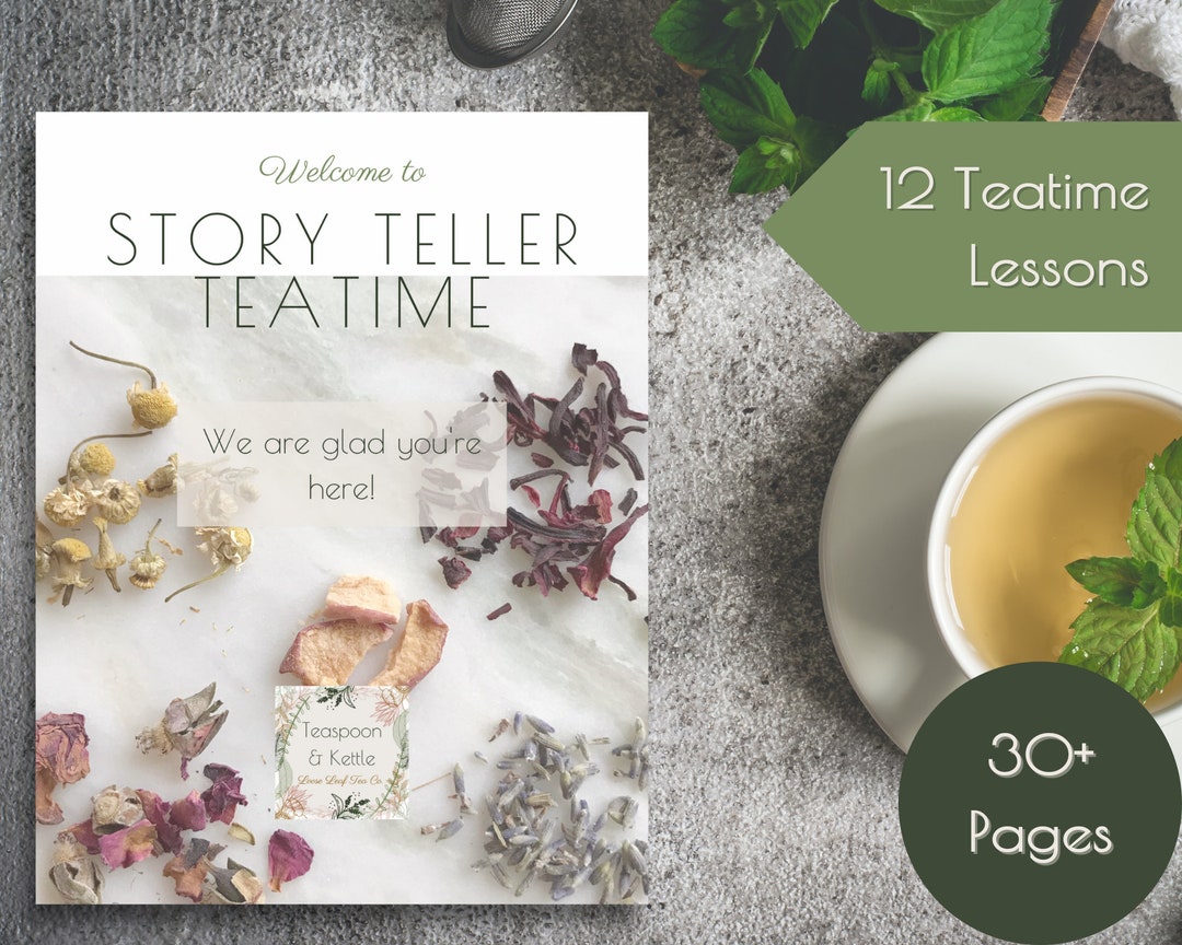 Tea Time Manners: 12-lesson Program With Creative Storytelling, Simple ...