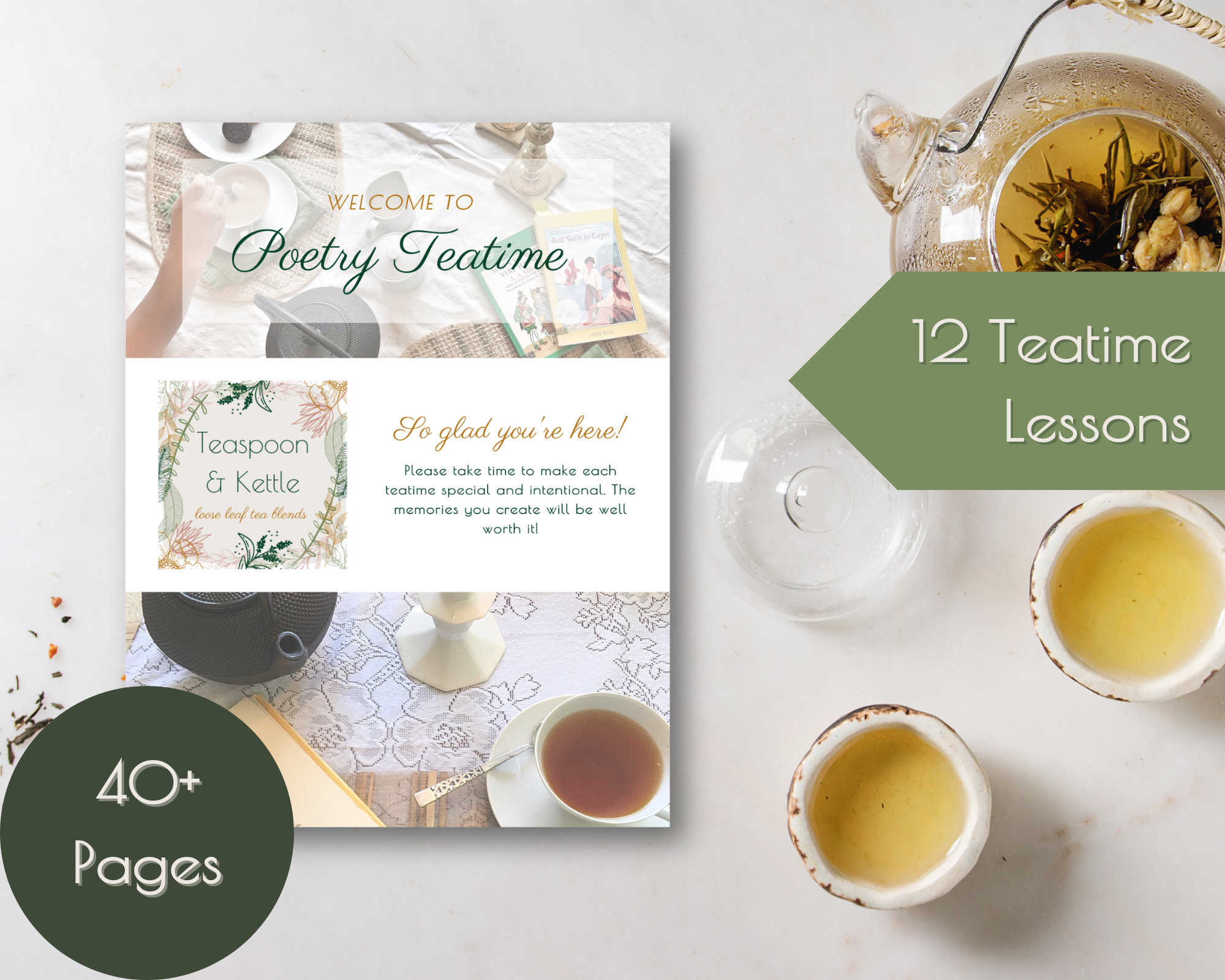 Homeschool Printable Lesson Table Manners for Kids Poetry Teatime ...