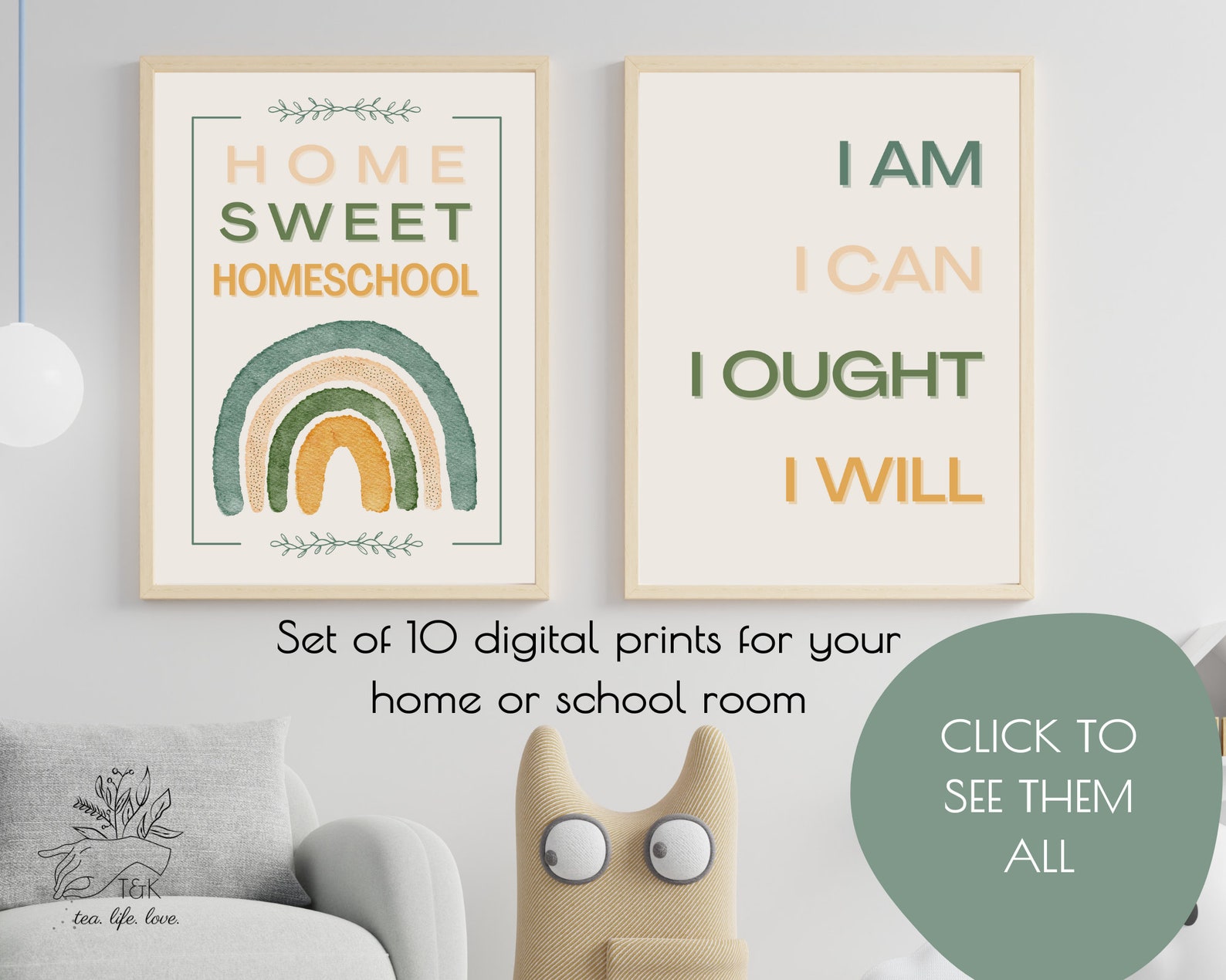 Educational Posters Homeschool Printable Wall Art Charlotte Mason ...