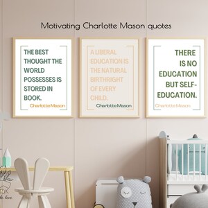 Educational Posters Homeschool Printable Wall Art Charlotte Mason ...