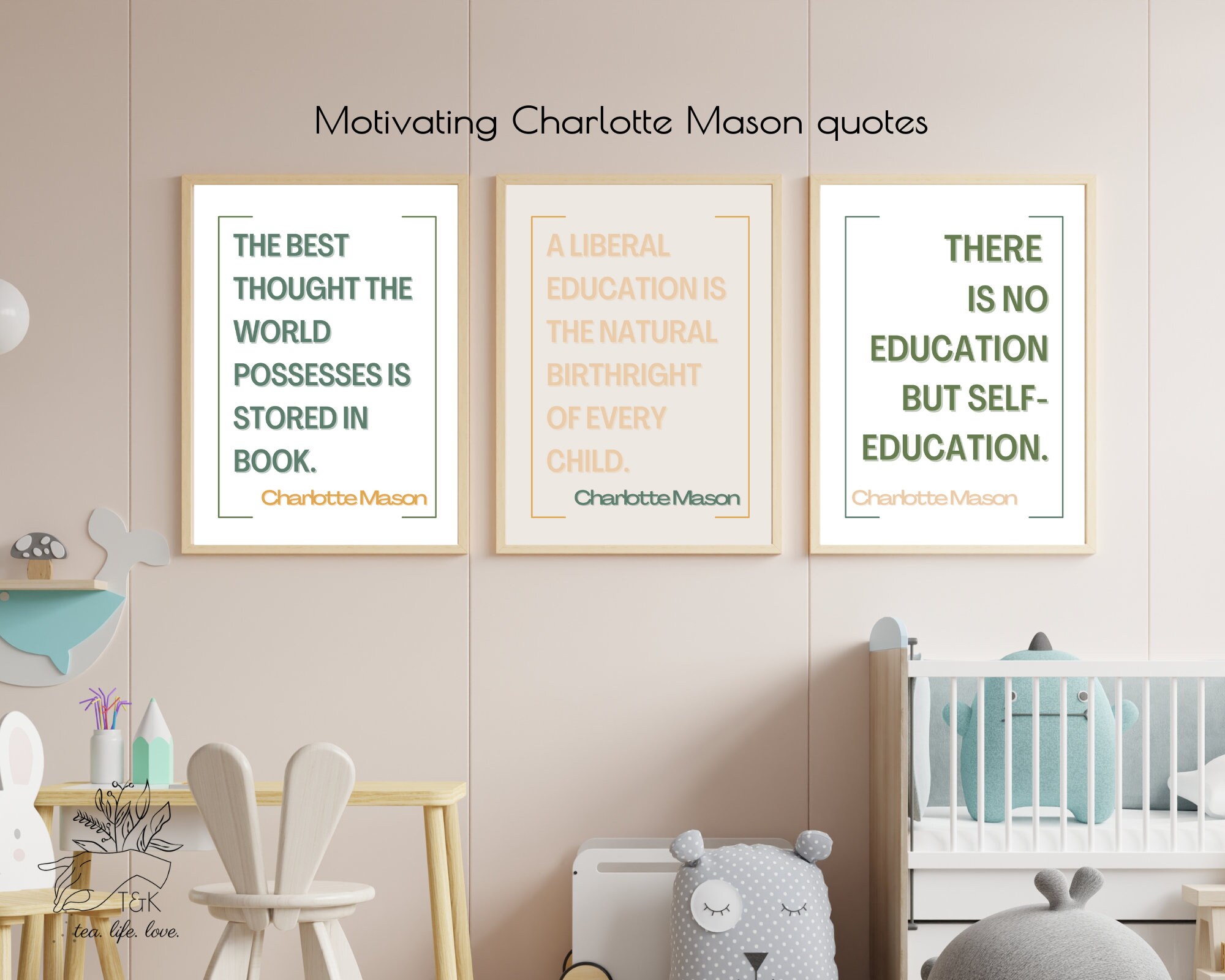 Educational Posters Homeschool Printable Wall Art Charlotte Mason ...