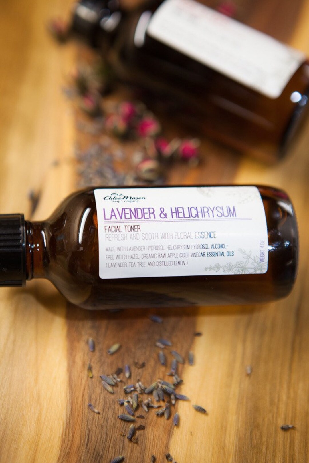 All Natural Facial Toner. Floral Essence. for All Skin Types. Acne ...