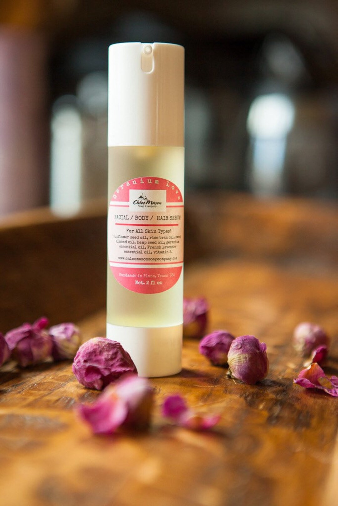 Geranium Lavender Essential Oil, Face, Body, Hair Serum - Etsy