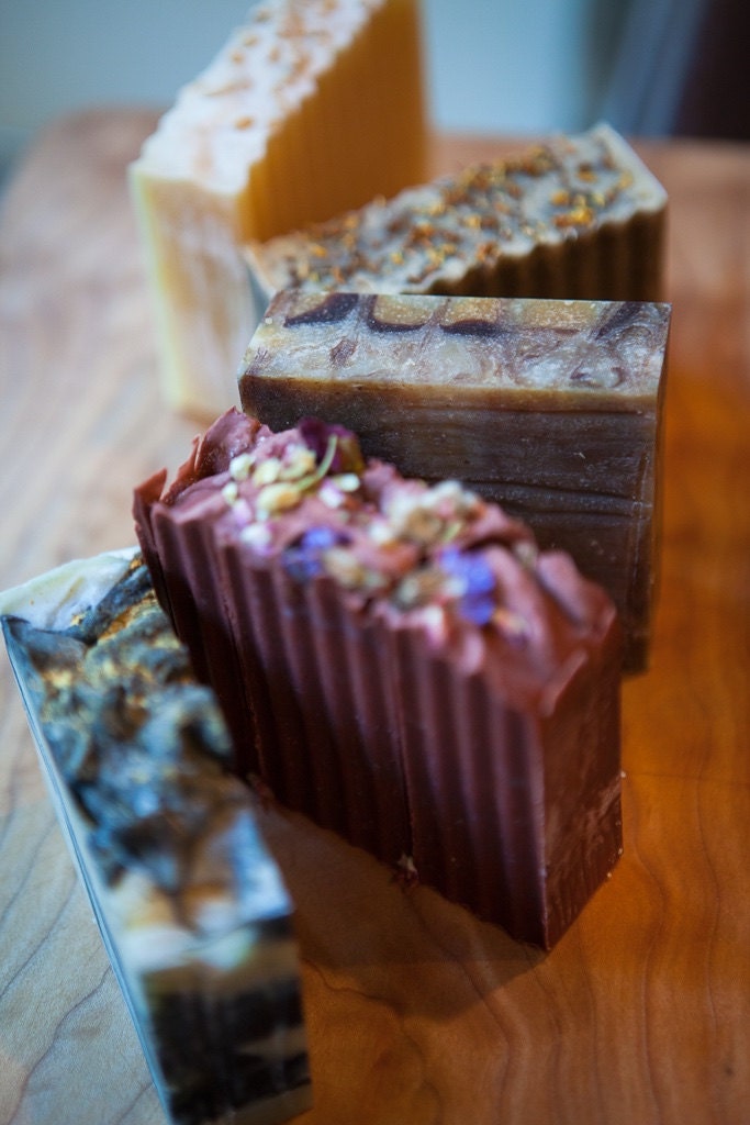 Soap Box. 5 Bars Handmade Soap Gift Box. Spa Soap Gift Set. | Etsy