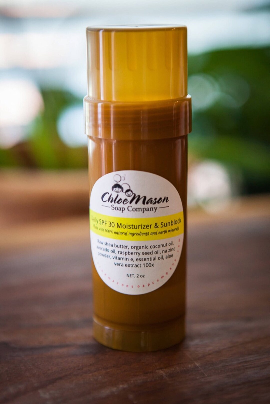 Daily SPF 15 Moisturizer and Sunblock. All Natural Sunblock for Kids ...