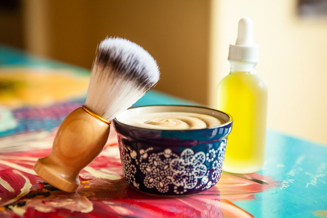Shaving Soap Gift Set. Shaving Gift Set for Men. Beer Soap. Matcha ...