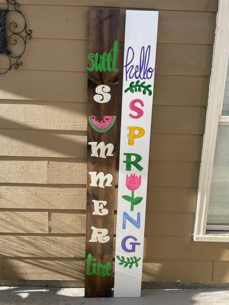 Hand Painted Porch Signs - Etsy