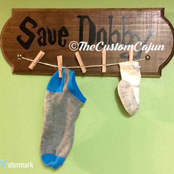 Free Dobby Sign - Etsy