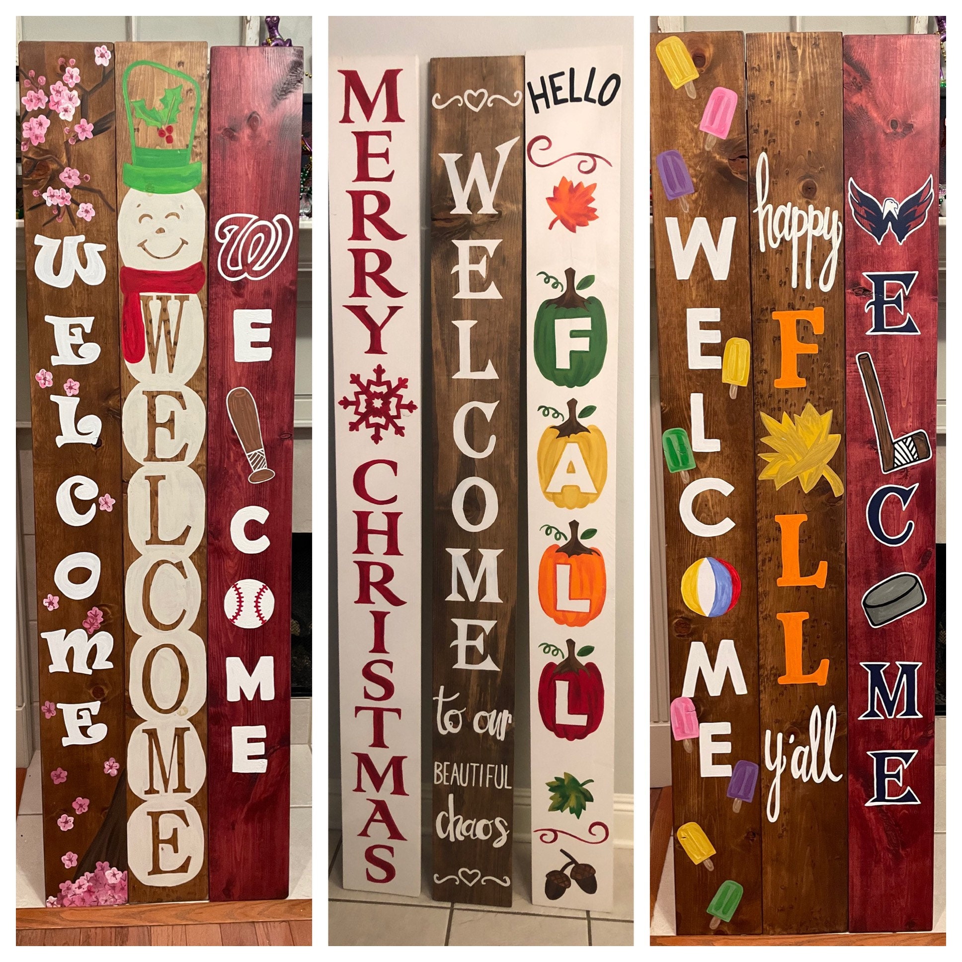 Hand Painted Porch Signs - Etsy