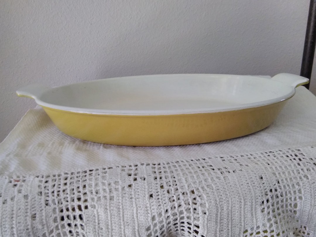 Descoware, Made in Belgium, Cast Iron Enameled Casserole, Marked 14-H ...